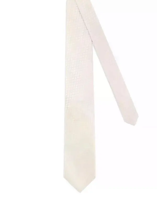 TOM FORD Check-pattern Silk Tie