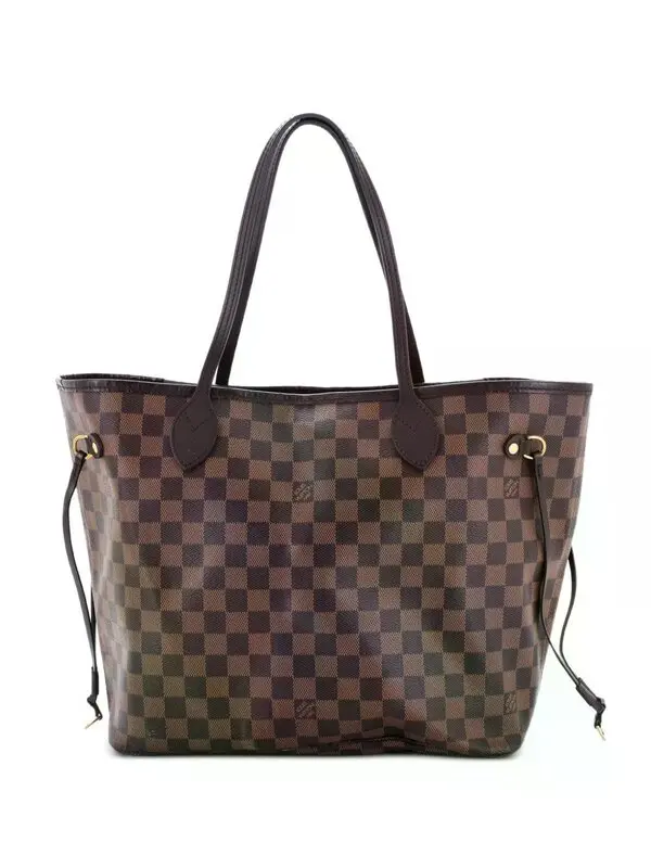 LOUIS VUITTON Damier Mm Tote Bag - Brown
