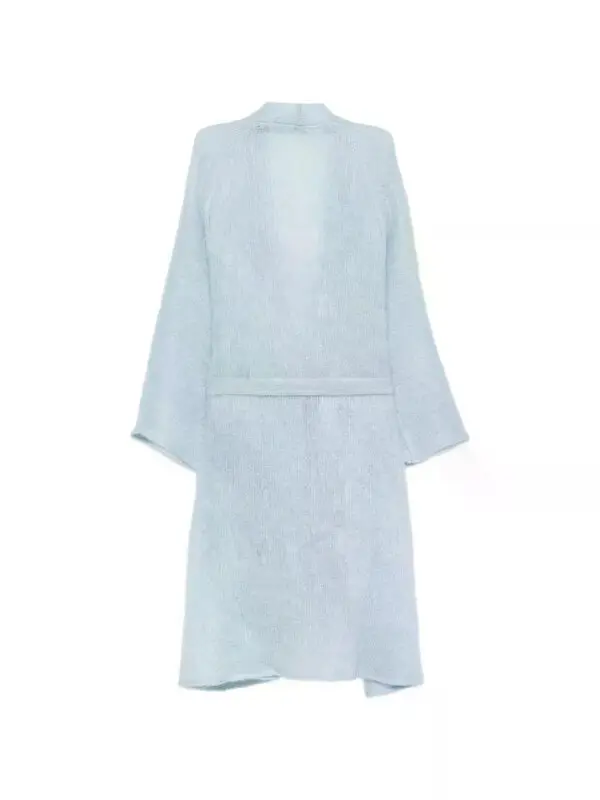 Carine Gilson Belted Raglan Robe