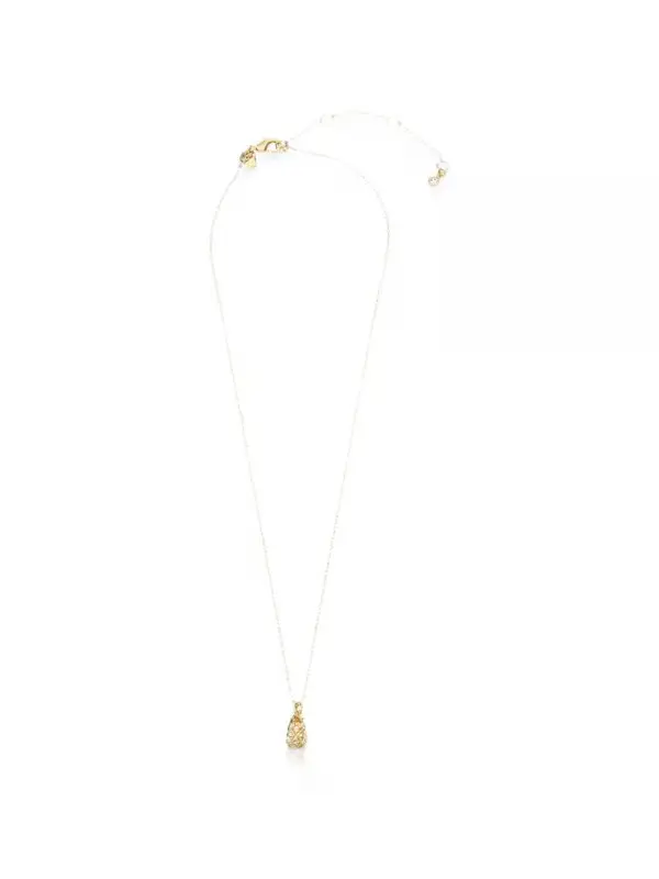 Kate Spade New York Crystal Embellished Pineapple Motif Necklace - Gold