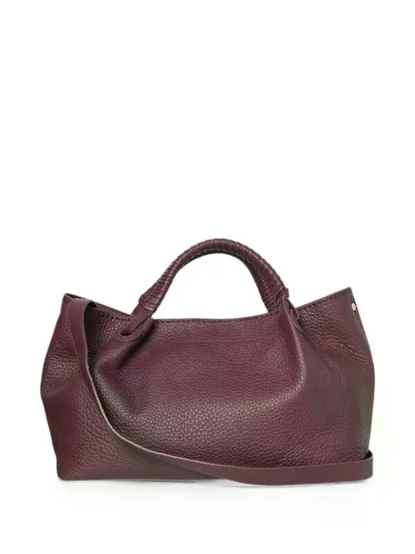 VISONA` Mia Leather Tote Bag