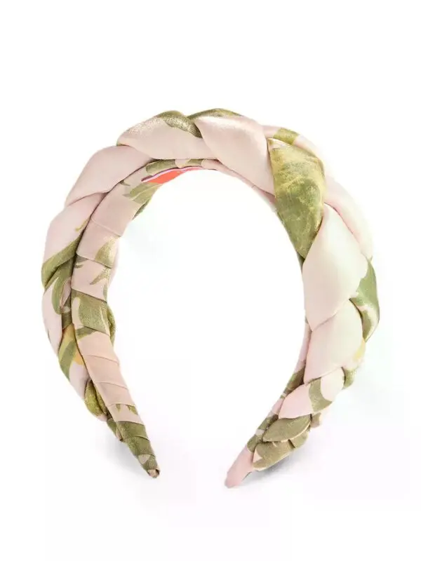 La DoubleJ Coven In Chiffon Lurex Rapunzel Headband