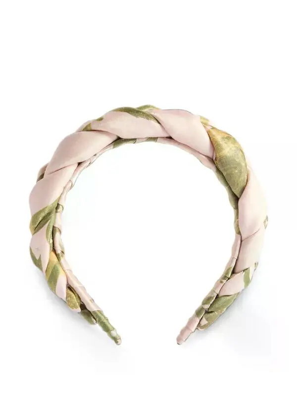 La DoubleJ Coven In Chiffon Lurex Rapunzel Headband
