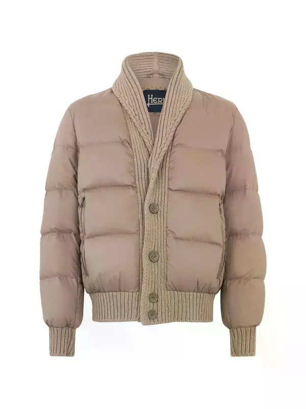 Herno Shawl-collar Padded Jacket