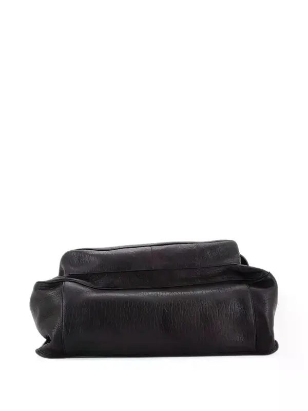 Saint Laurent Niki Chain Flap Bag Leather Very Large Shoulder Bag