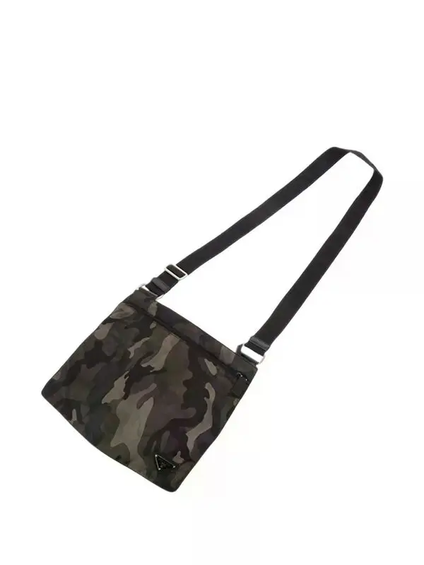 Prada 2013-2026 Tessuto Camouflage Zip Top Crossbody Bag