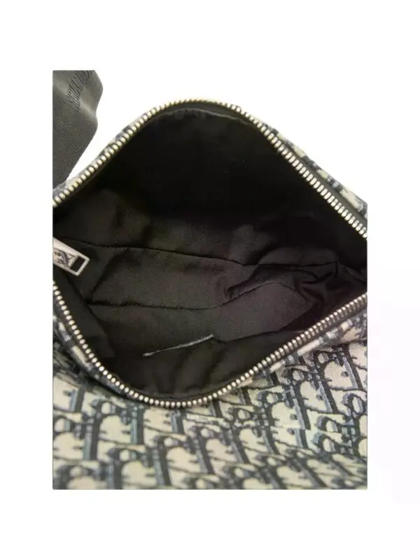 Dior Oblique Canvas Saddle Crossbody Bag