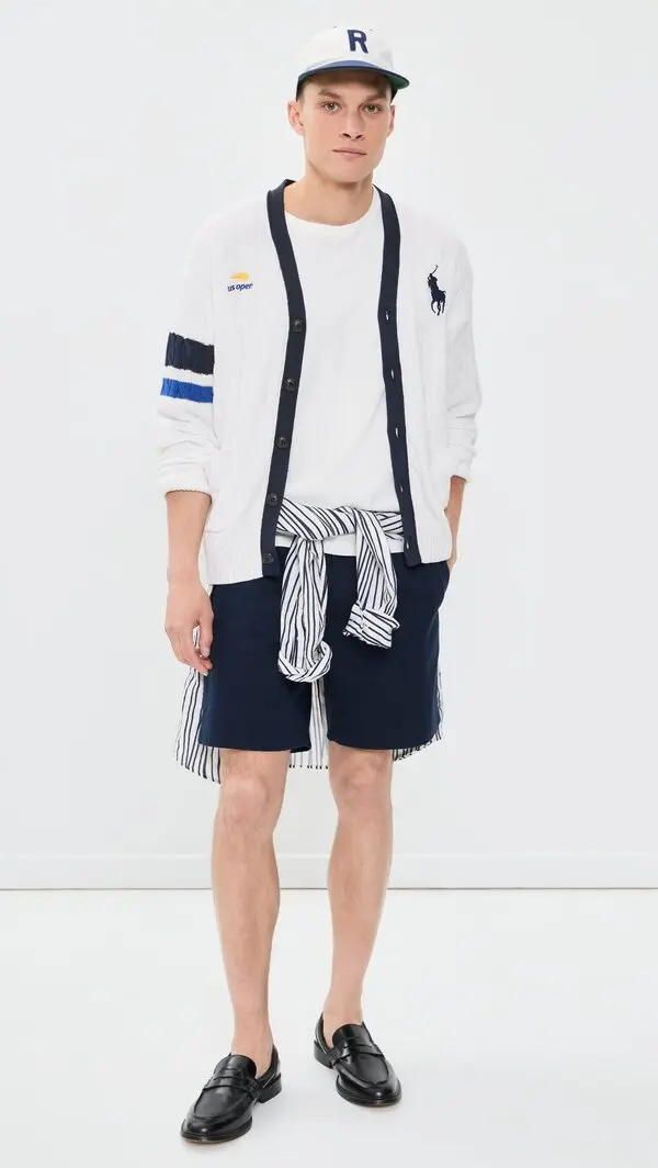 Polo Ralph Lauren Us Open Tennis Championships Cable Knit Cardigan