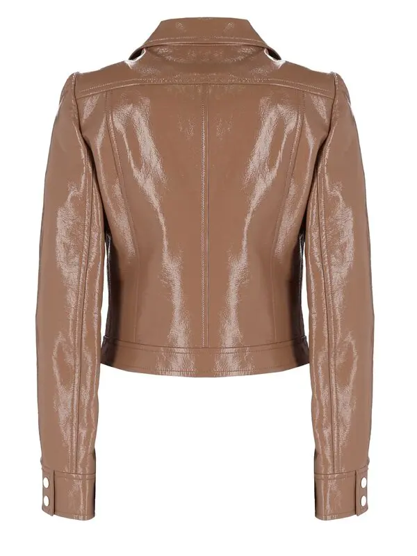 COURREGES Courrèges "reedition" Vinyl Jacket - Brown