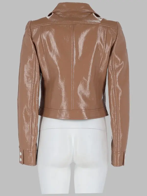 COURREGES Courrèges "reedition" Vinyl Jacket - Brown