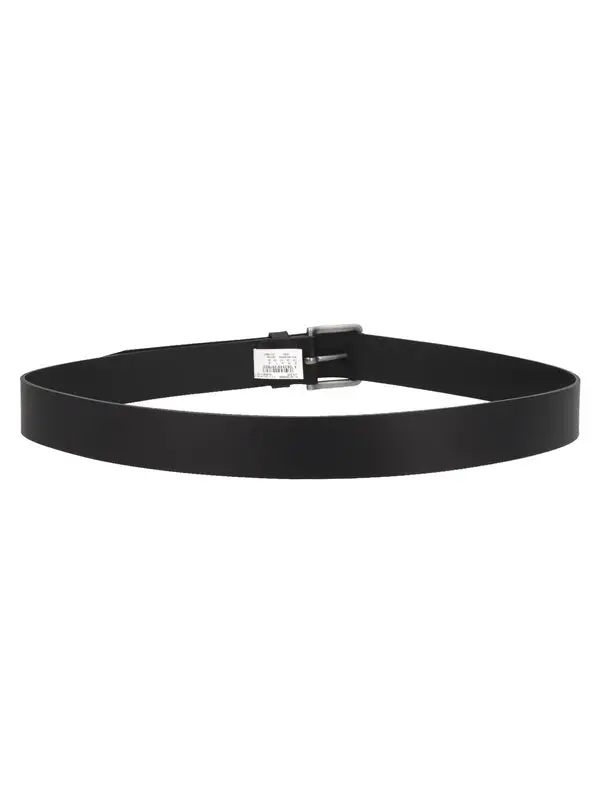 BOSS Joris" Belt With Silver Tone Buckle