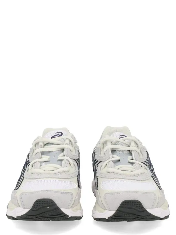 Asics Gel-nyc Sneakers With Leather And Suede Accents - White