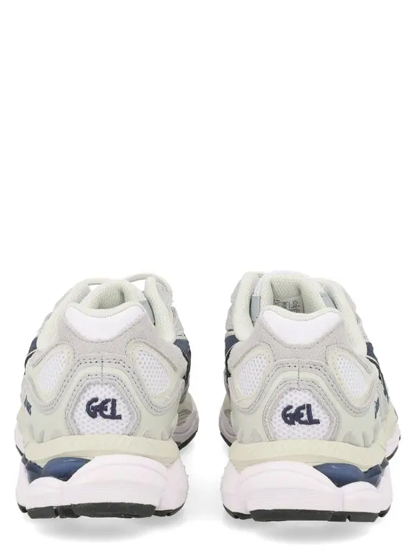 Asics Gel-nyc Sneakers With Leather And Suede Accents - White