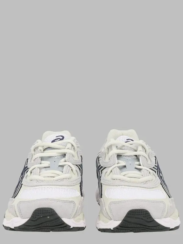 Asics Gel-nyc Sneakers With Leather And Suede Accents - White