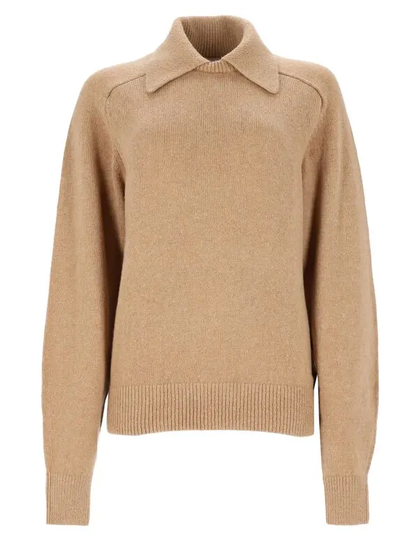 Khaite Maglia "jackson" In Lana E Cashmere