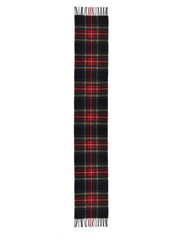 Polo Ralph Lauren Plaid Scarf With Fringe