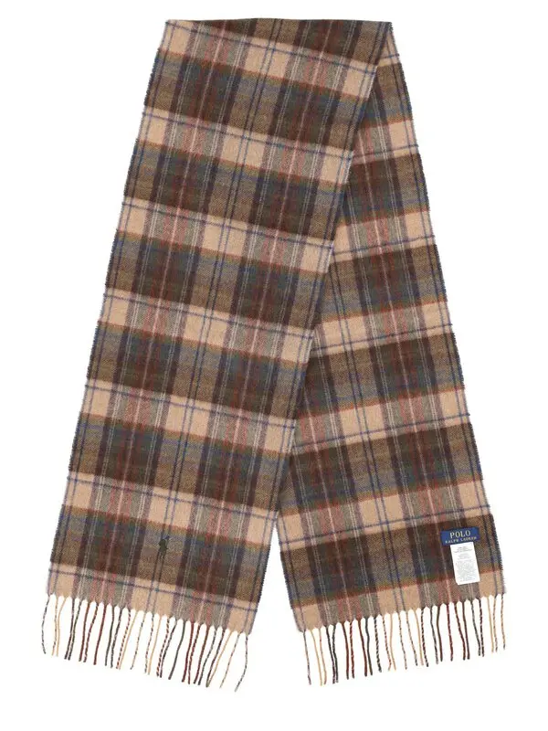 Polo Ralph Lauren Sciarpa Con Frange