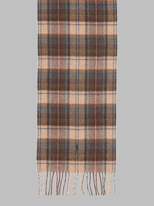 Polo Ralph Lauren Sciarpa Con Frange
