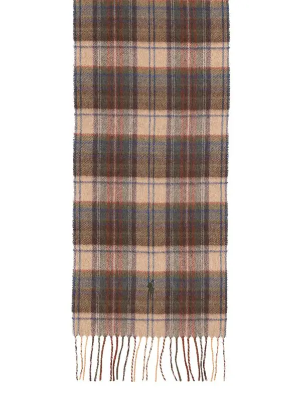 Polo Ralph Lauren Sciarpa Con Frange