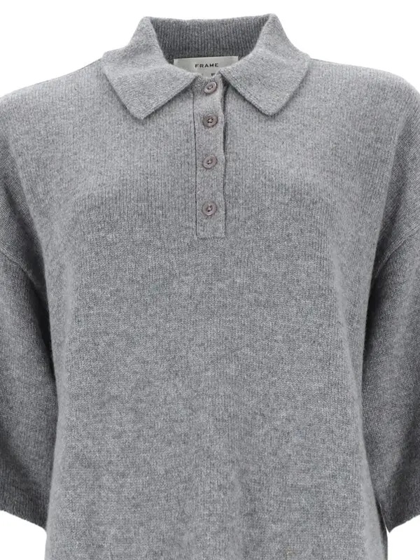 FRAME The Academy" Cashmere Polo