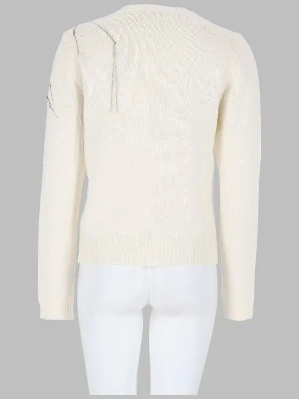 Fabiana Filippi Cardigan Con Ricamo Strass