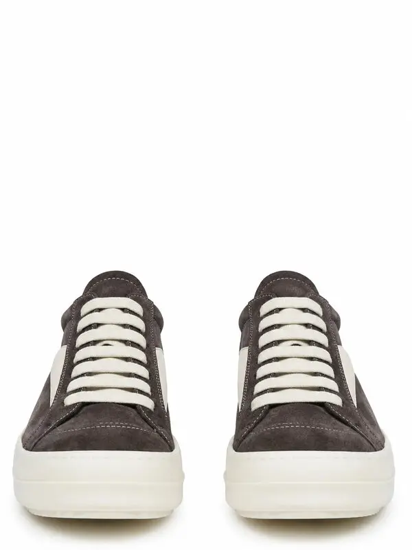 Rick Owens Suede Sneakers - Beige