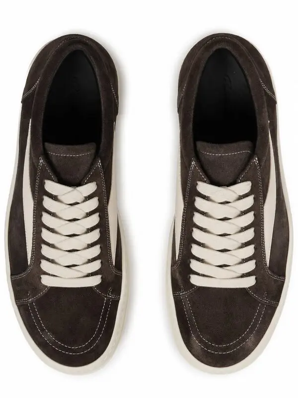 Rick Owens Suede Sneakers - Beige