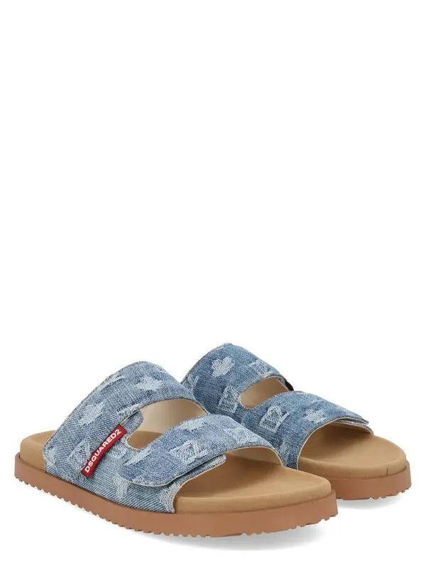 Dsquared2 Double Strap Sandals - Multicolour