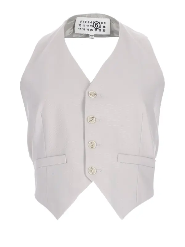 MAISON MARGIELA Wool Blend Gilet With Buttons