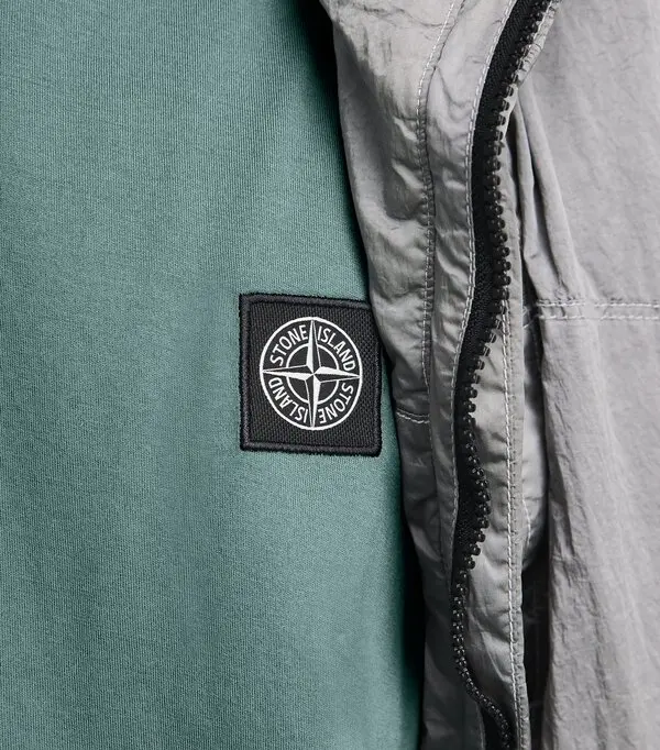 Stone Island Cotton Compass Logo T-shirt