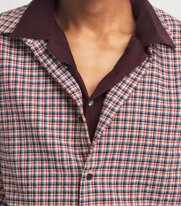 Dries Van Noten Flannel Check Shirt