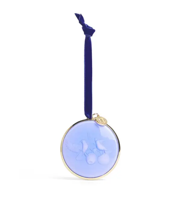 Harrods Turtle Doves Cameo Tree Decoration
