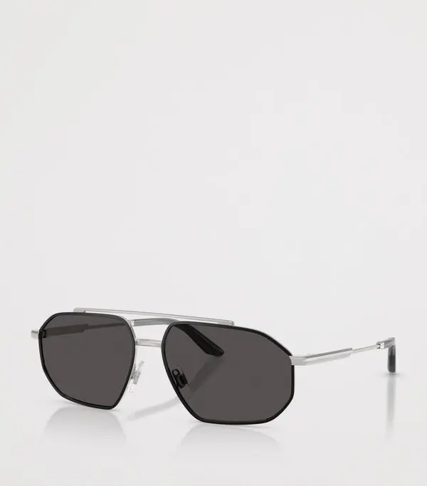 Dolce & Gabbana Metal Pilot Sunglasses
