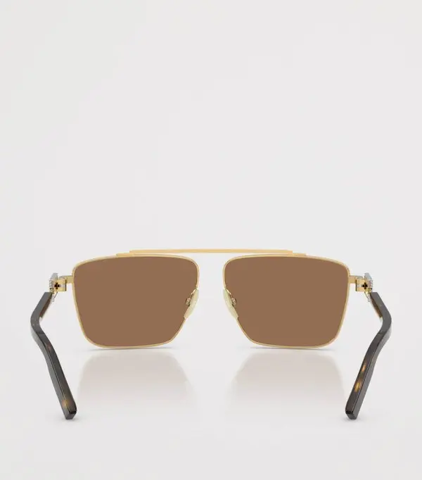 Dolce & Gabbana Metal Square Sunglasses