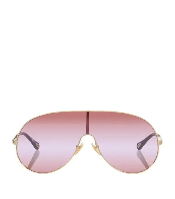 Chloé Aly Aviator Sunglasses