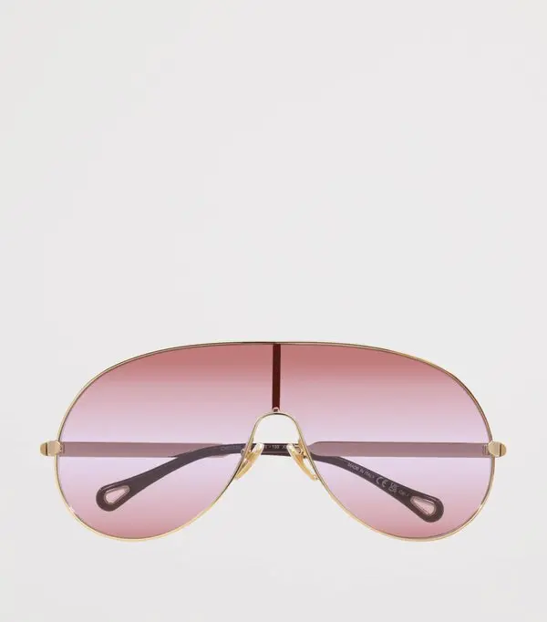 Chloé Aly Aviator Sunglasses
