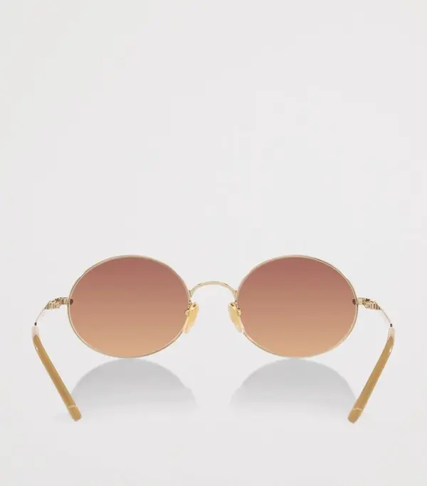 Chloé Aly Round Frame Sunglasses