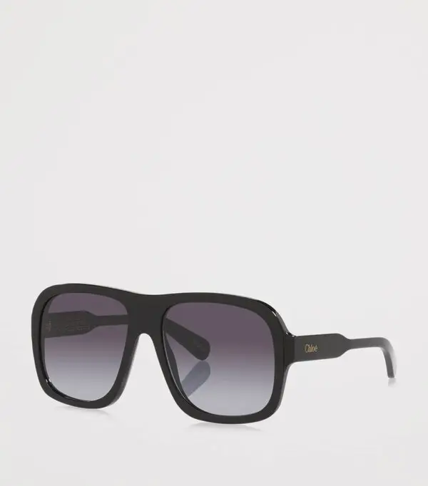 Chloé Acetate Aviator Sunglasses