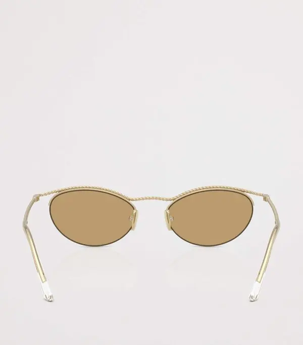 Giorgio Armani Metal Butterfly Sunglasses