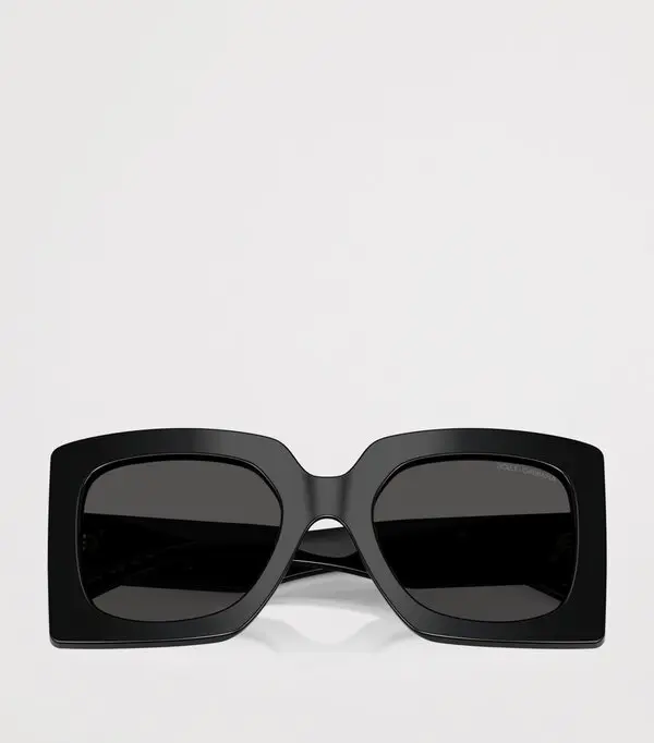 Dolce & Gabbana Embellished Square Frame Sunglasses