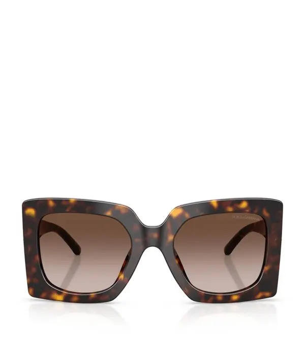 Dolce & Gabbana Tortoiseshell Square Sunglasses
