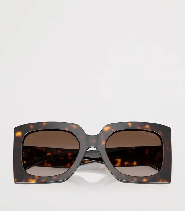 Dolce & Gabbana Tortoiseshell Square Sunglasses