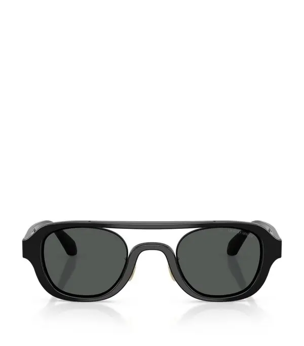 Giorgio Armani Acetate Ar8247 Irregular Sunglasses
