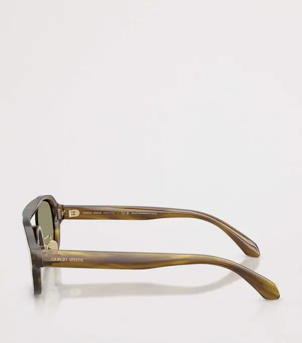 Giorgio Armani Acetate Ar8247 Irregular Sunglasses