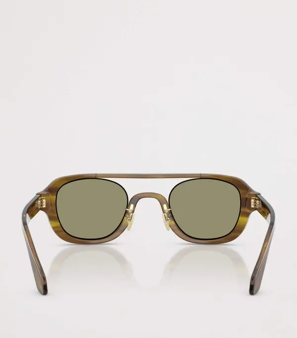 Giorgio Armani Acetate Ar8247 Irregular Sunglasses