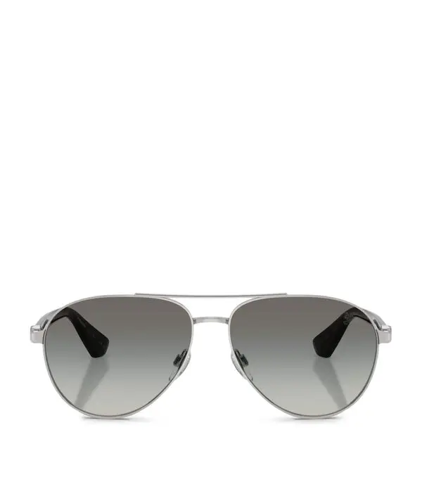 Burberry Metal Be3167 Pilot Sunglasses