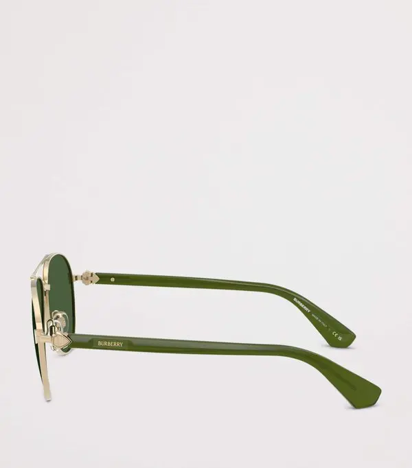 Burberry Metal Be3167 Pilot Sunglasses