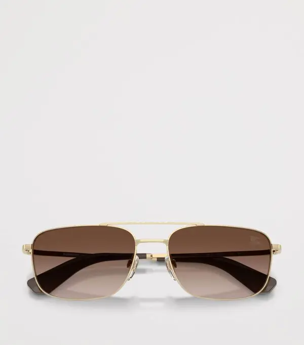 Burberry Metal Be3170 Pilot Sunglasses