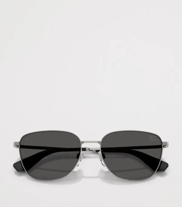 Burberry Be3171 Metal Square Sunglasses