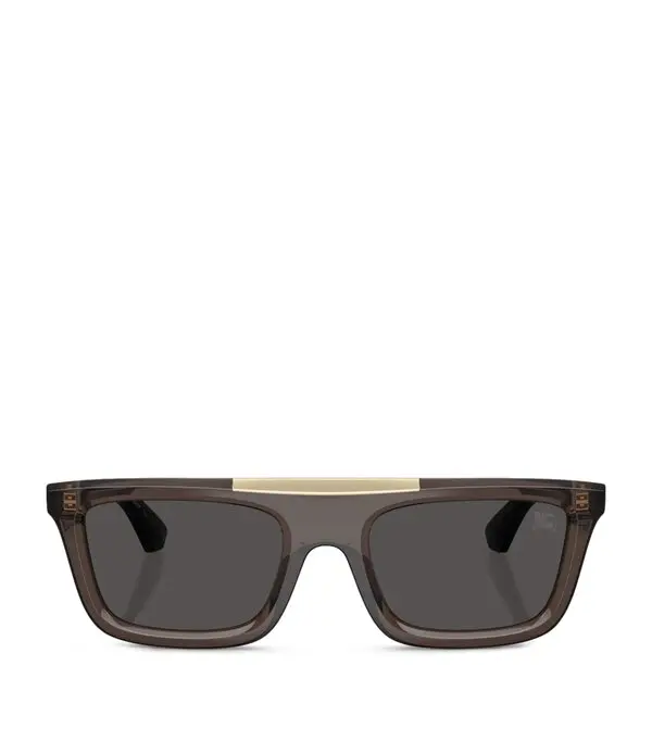 Burberry Injected Be4451u Rectangle Sunglasses